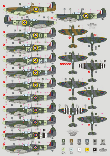 DKdecals 48034 No.313(CZ)Sqn Pt.I