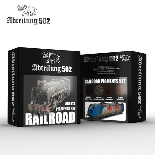 Abteilung502 413 Railroad Pigments Set