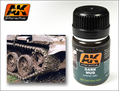 AK-Interactive AK 023 Dark Mud effect