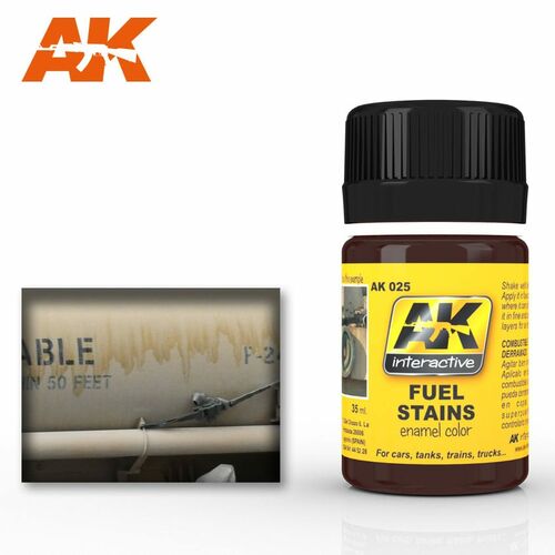 AK-Interactive AK 025 Fuel Stains