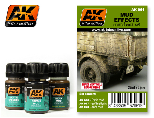 AK-Interactive AK 061 Mud Set
