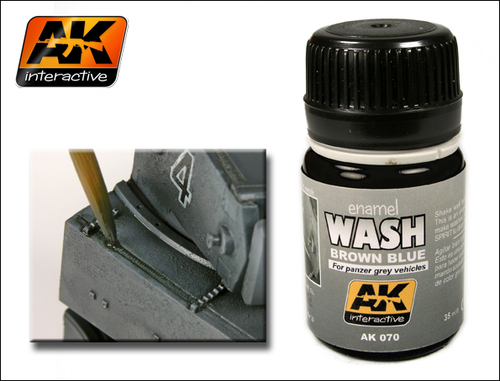 AK-Interactive AK 070 Wash For Panzer Grey