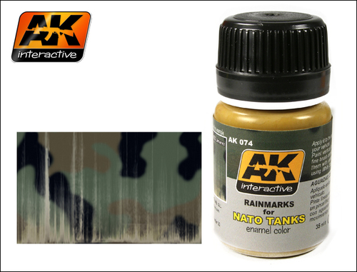AK-Interactive AK 074 Rainmarks For Nato Tanks