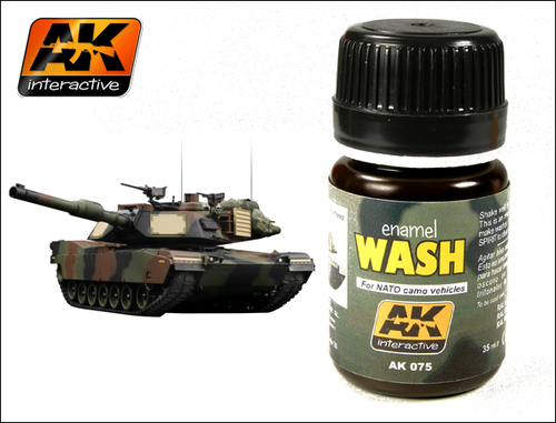 AK-Interactive AK 075 Wash For Nato Tanks