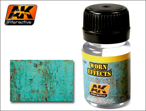 AK-Interactive AK 088 Worn Effects Acrylic Fluid
