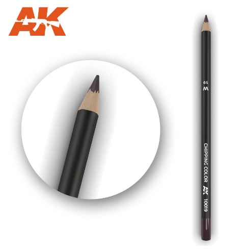 AK-Interactive 10019 Watercolor Pencil Chipping Color