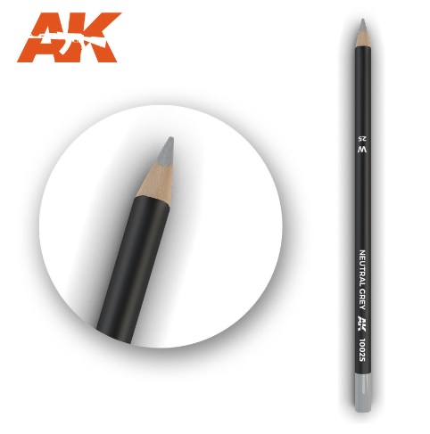 AK-Interactive 10025 Watercolor Pencil Neutral Grey