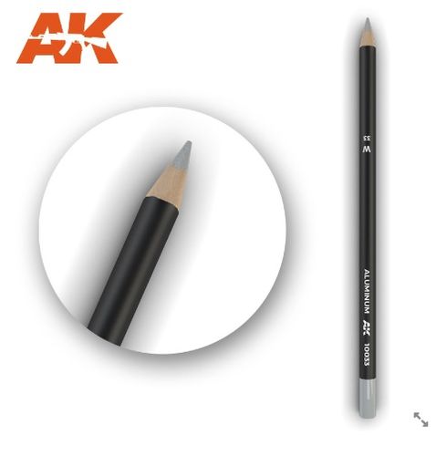 AK-Interactive 10033 Watercolor Pencil Aluminum