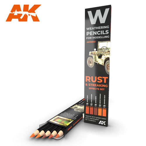 AK-Interactive 10041 Rust & Streaking: Effects set