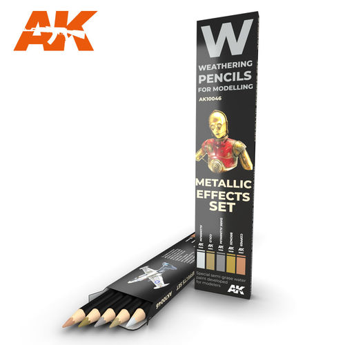 AK-Interactive 10046 METALLICS: Effect set