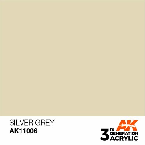 AK-Interactive AK 11006 Silver Grey