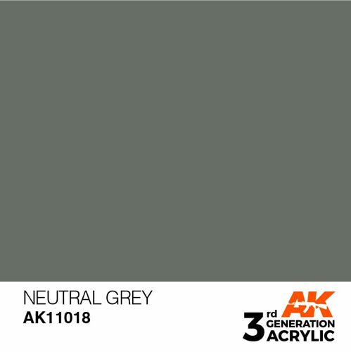 AK-Interactive AK 11018 Neutral Grey