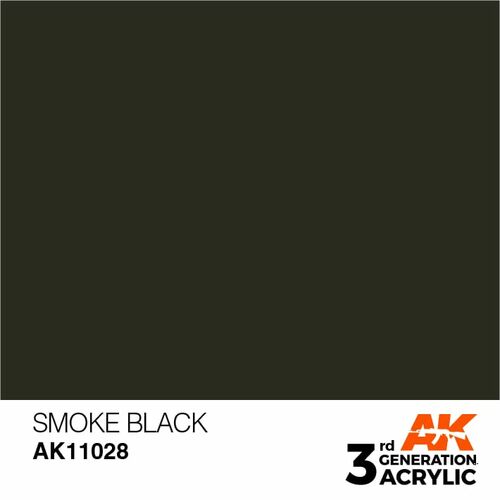 AK-Interactive AK 11028 Smoke Black