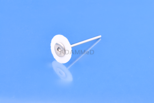 Adammed A414-E Szczotka na uchwycie - biały nylon 21mm