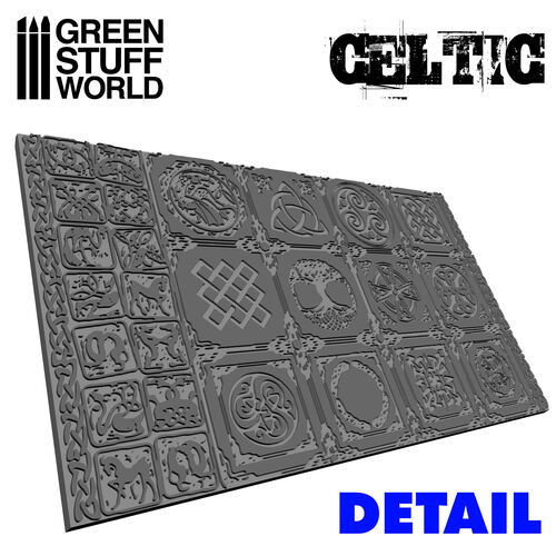 Green Stuff World 1223 Rolling pin Celtic