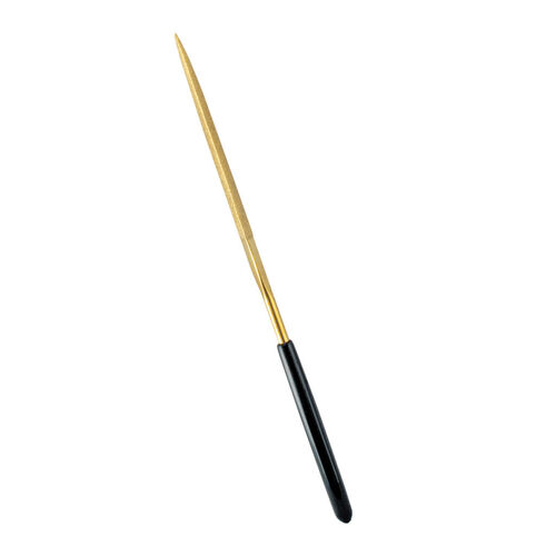 MINESHIMA I200D Titan Coating Diamond File Triangle