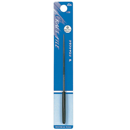 MINESHIMA I26 Craft File Round (140 mm)
