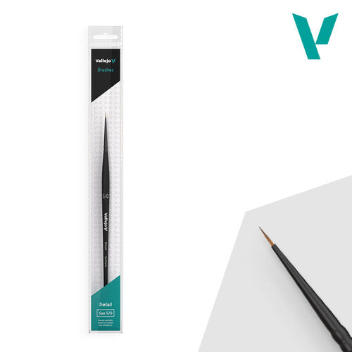 Vallejo B02050 Brush - Detail - Round Synthetic No. 5/0