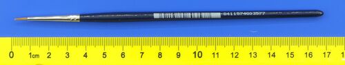 MILAN 80357 Synthetic bristle modeling brush Series 301 no. 3/0