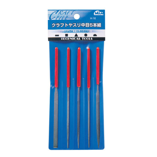 MINESHIMA H16 Craft File Set Medium (5 pcs)