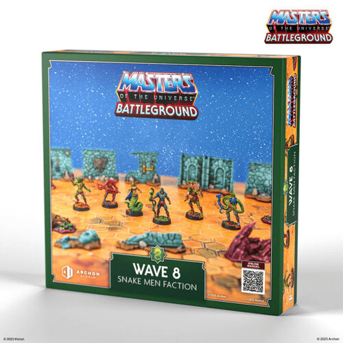 Archon Studio MOTU0121 Masters Of The Universe: Battleground Wave 8 - Snake Men Faction (Version En Langue Française)