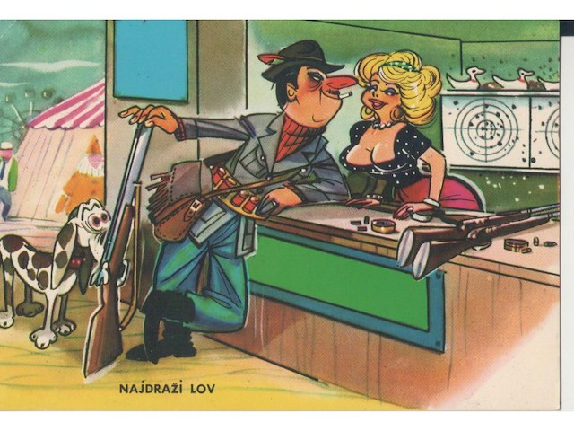 Čestitka- Lovac