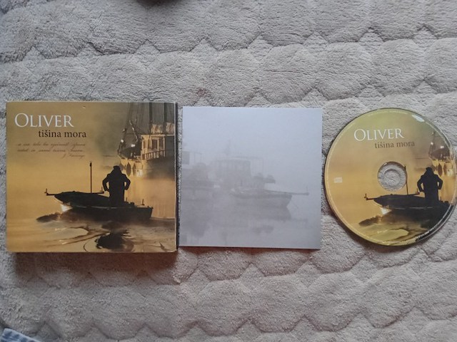 Oliver Dragojević ‎– Tišina mora ( sa autogramom)