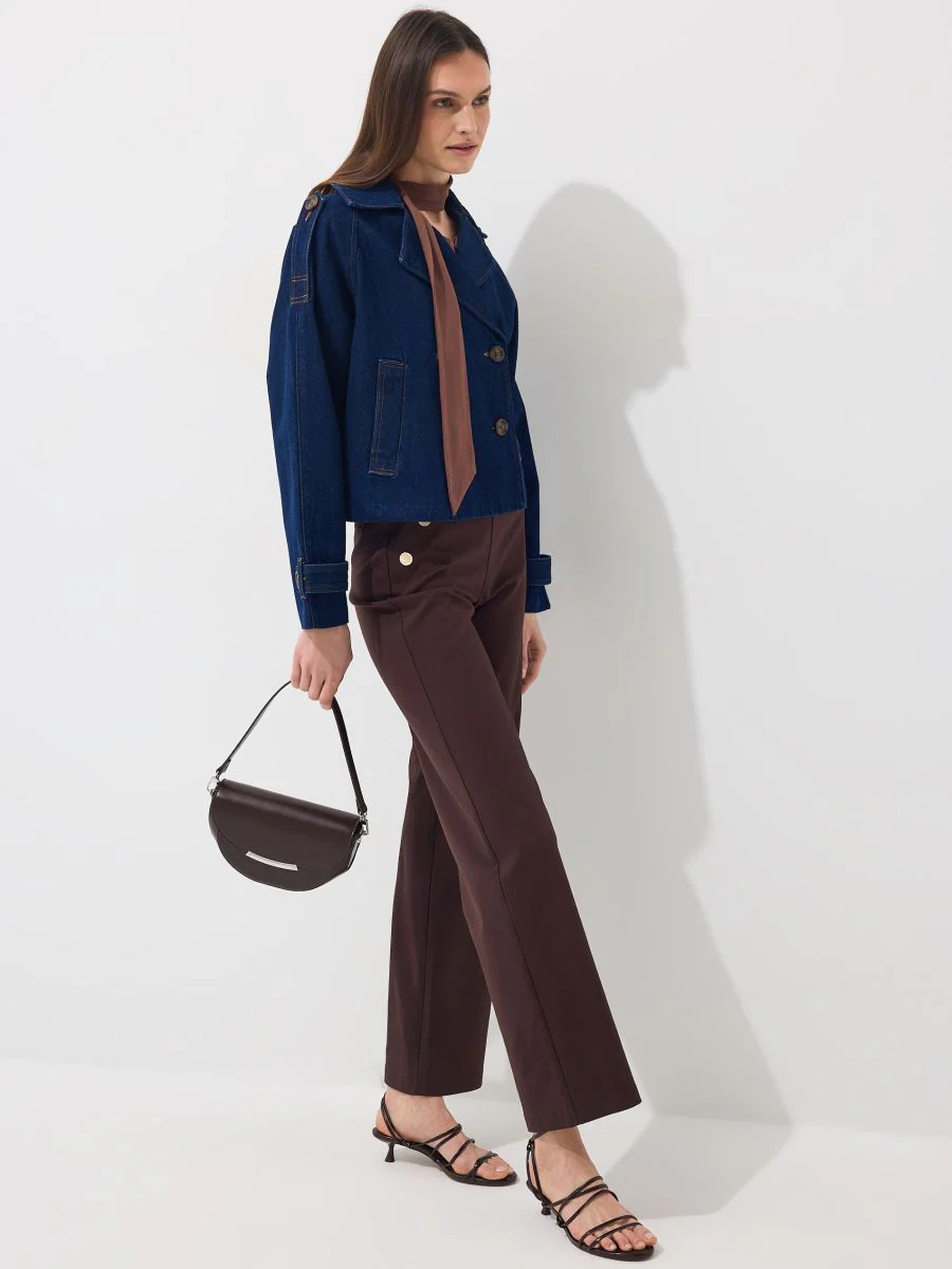 Wide leg pantalone