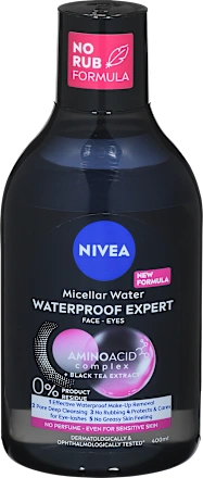 NIVEA
WATERPROOF EXPERT micelarna voda, 400 ml