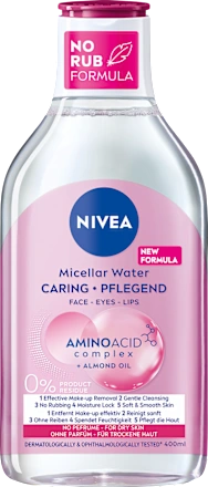 NIVEA
CARING micelarna voda - suva koža, 400 ml