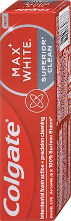 Colgate
MAX WHITE pasta za zube – SUPERIOR CLEAN, 75 ml