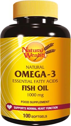 Natural Wealth
Natural Prirodne Omega-3 esencijalne masne kiseline, 100 kom
Dodatak ishrani