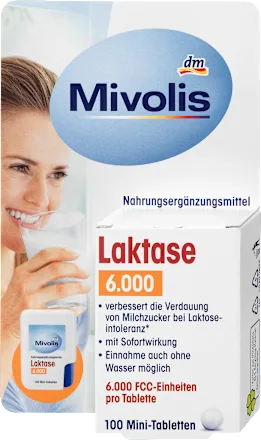 Mivolis
Laktaza 6000, mini tablete, dodatak ishrani, 8 g
Dodatak ishrani