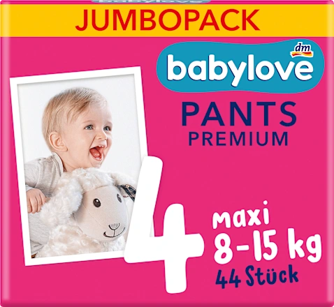 babylove
Premium pelene gaćice maxi vel. 4 (8–15 kg), 1 kom