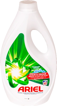 ARIEL
MOUNTAIN SPRING tečni detergent za pranje veša, 1,8 l