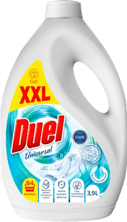 Duel
Universal tečni detergent XXL pakovanje, 3,9 l