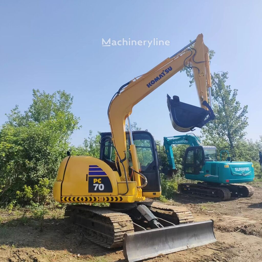 Komatsu PC70 mini bager