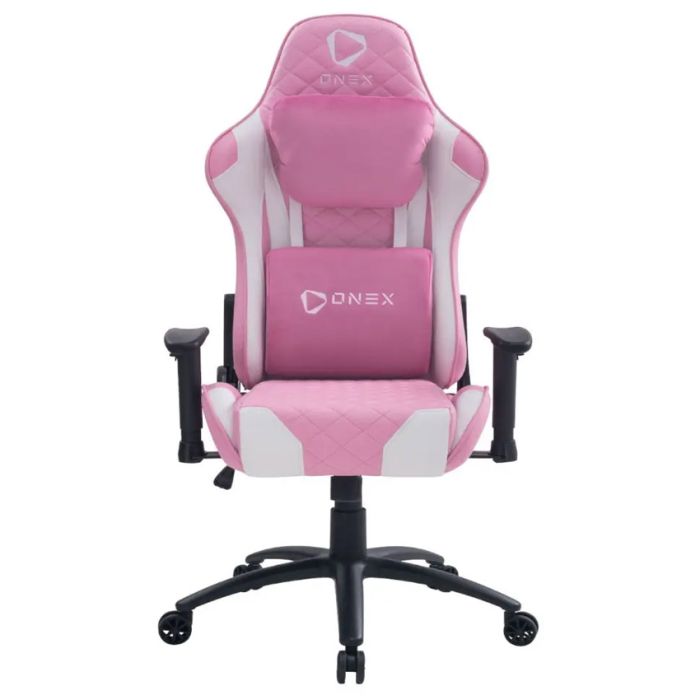 Stolica ONEX GX330-B Pink/White