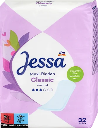 Jessa
Classic Maxi higijenski ulošci - normal, 32 kom