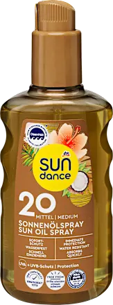 SUNDANCE
OLIO SPREY SOLARE ulje za sunčanje u spreju sa srednjim faktorom zaštite, SPF20, 200 ml