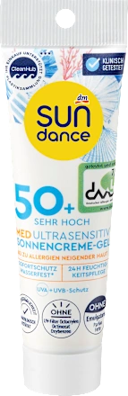 SUNDANCE
MED ULTRASENSITIVE gel-krema za zaštitu od sunca SPF 50+, 30 ml