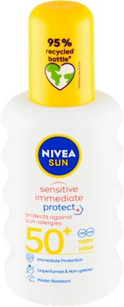 NIVEA SUN
sensitive sprej za zaštitu od alergije na sunce, SPF 50+, 200 ml