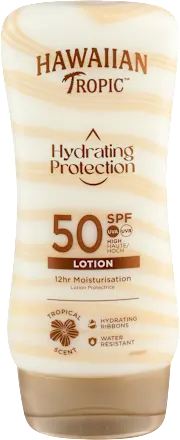 HAWAIIAN Tropic
Hydrating Protection losion za zaštitu od sunca, SPF 50, 180 ml