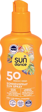SUNDANCE
Krema u spreju za zaštitu od sunca, SPF 50, 200 ml