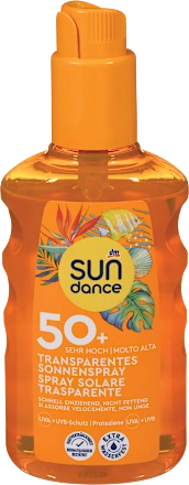 SUNDANCE
Transparentni sprej za zaštitu od sunca, SPF 50+, 200 ml