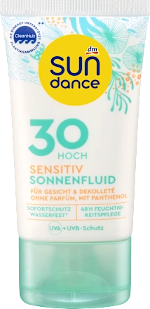 SUNDANCE
SENSITIV fluid za zaštitu od sunca, SPF 30, 50 ml