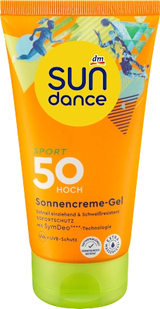 SUNDANCE
SPORT gel za zaštitu od sunca, SPF 50, 150 ml