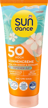 SUNDANCE
Krema za zaštitu od sunca, SPF 50, 100 ml
