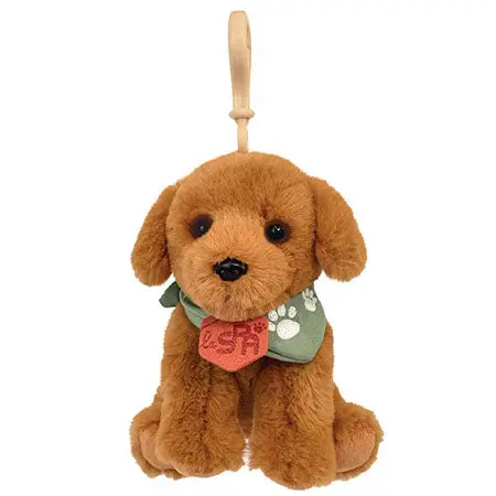 Histoire d'Ours Privezak plišana kuca, 13 cm, Bež