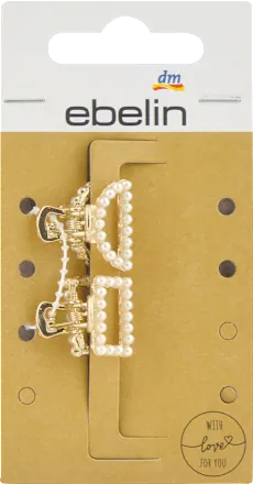 ebelin
Set metalnih šnala za kosu - biseri, 2 kom